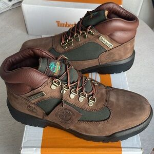 Timberland | Shoes | Timberland Tb A8a6 D47 Field Boot Mid Dark Brown ...